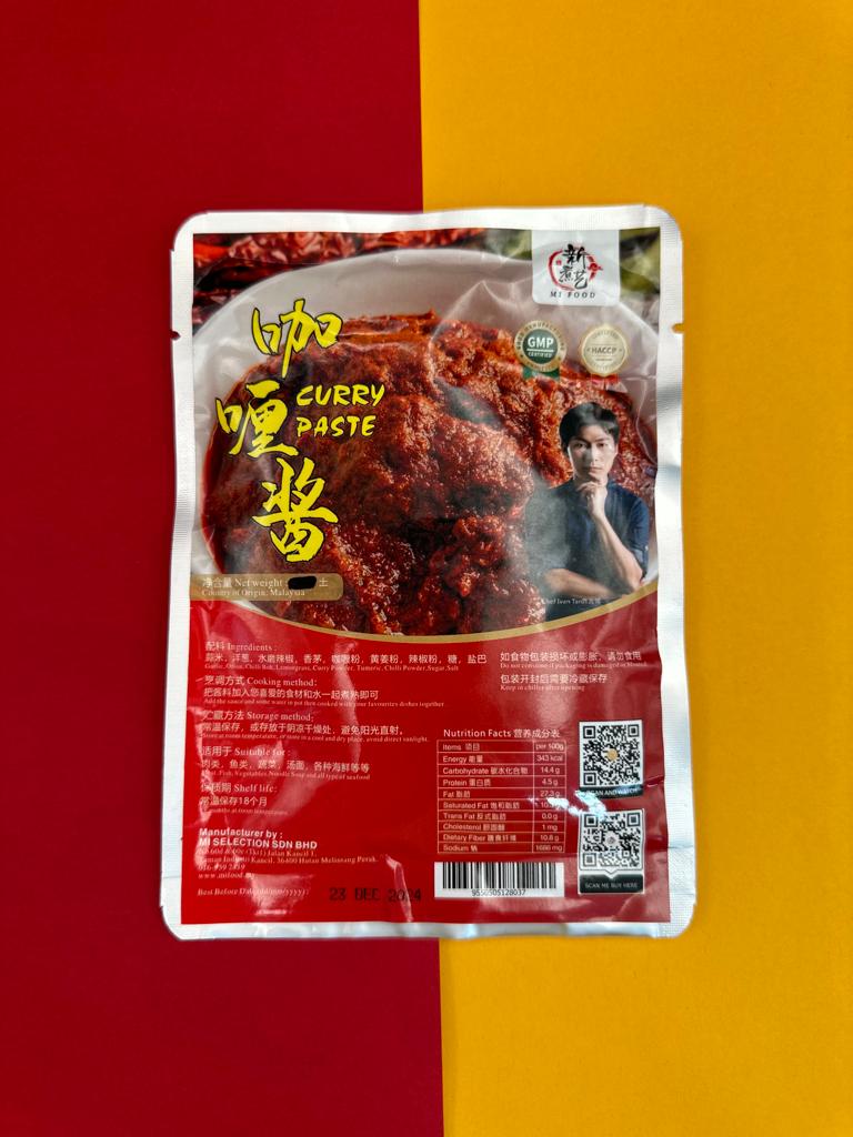 CURRY PASTE 咖喱酱 (包装) 130G ± – Mi Selection Sdn Bhd